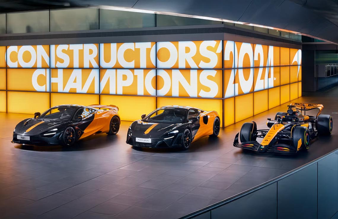 McLaren Celebrates 2024 F1 Win with Special Editions - BISER3A